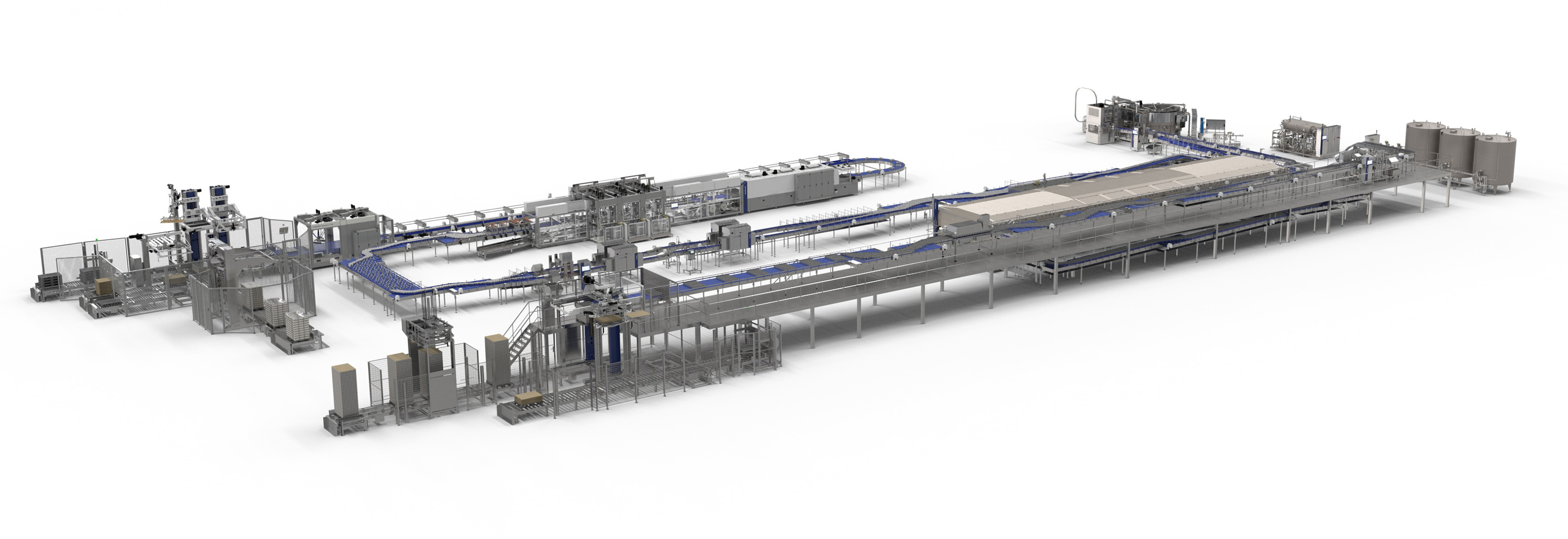Bottling lines for cans - Krones